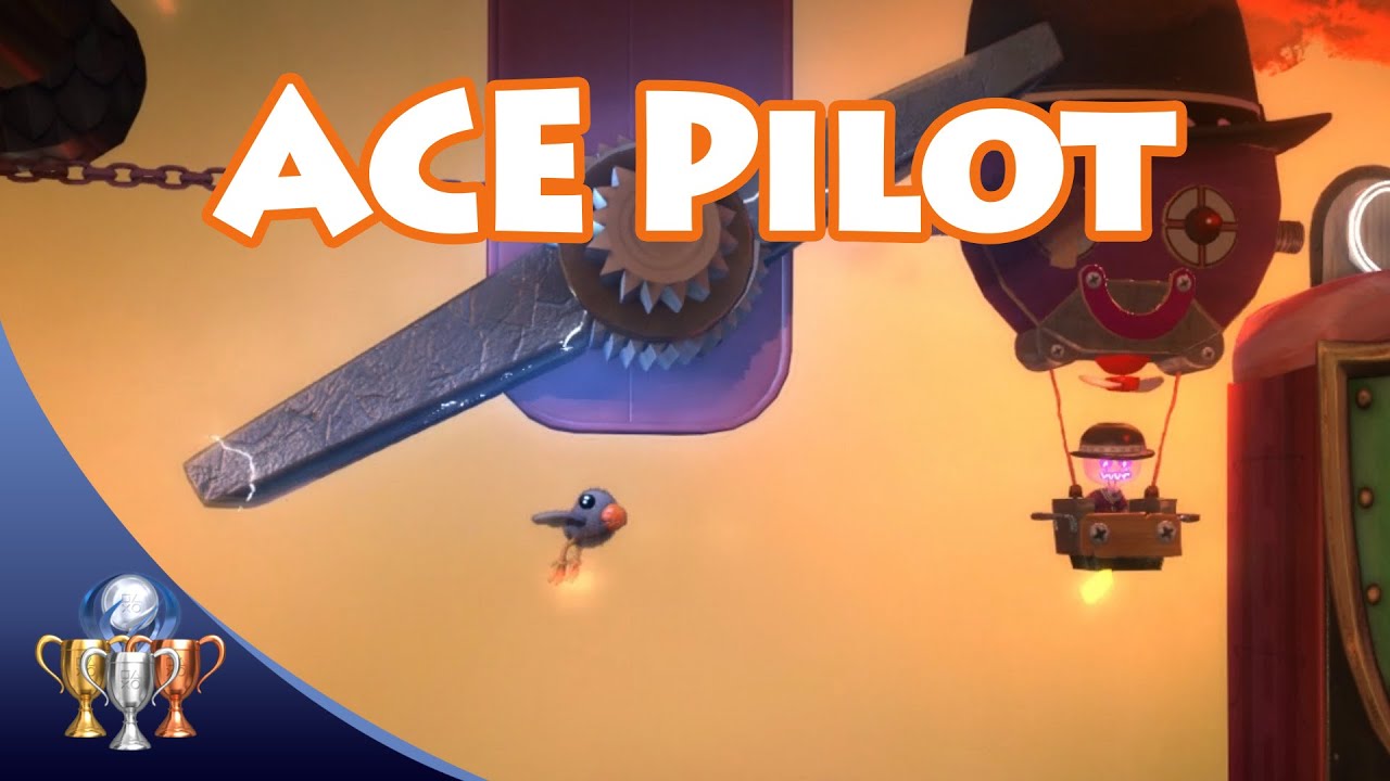 LittleBigPlanet 3 - Ace Pilot Trophy Guide - Ace the Cloud Caravan ...