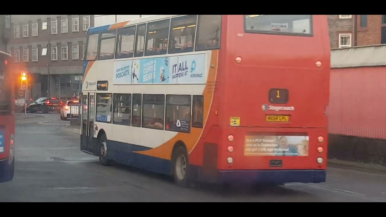 Here is the stagecoach bus 18185 on the number 1 in Guildford Friday 1 ...