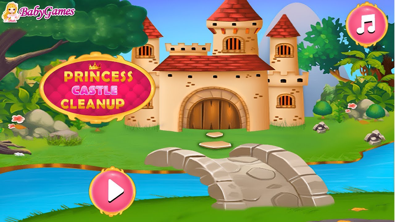 Princess Castle Cleaning Game Walkthrough Review #games #cleaning # ...