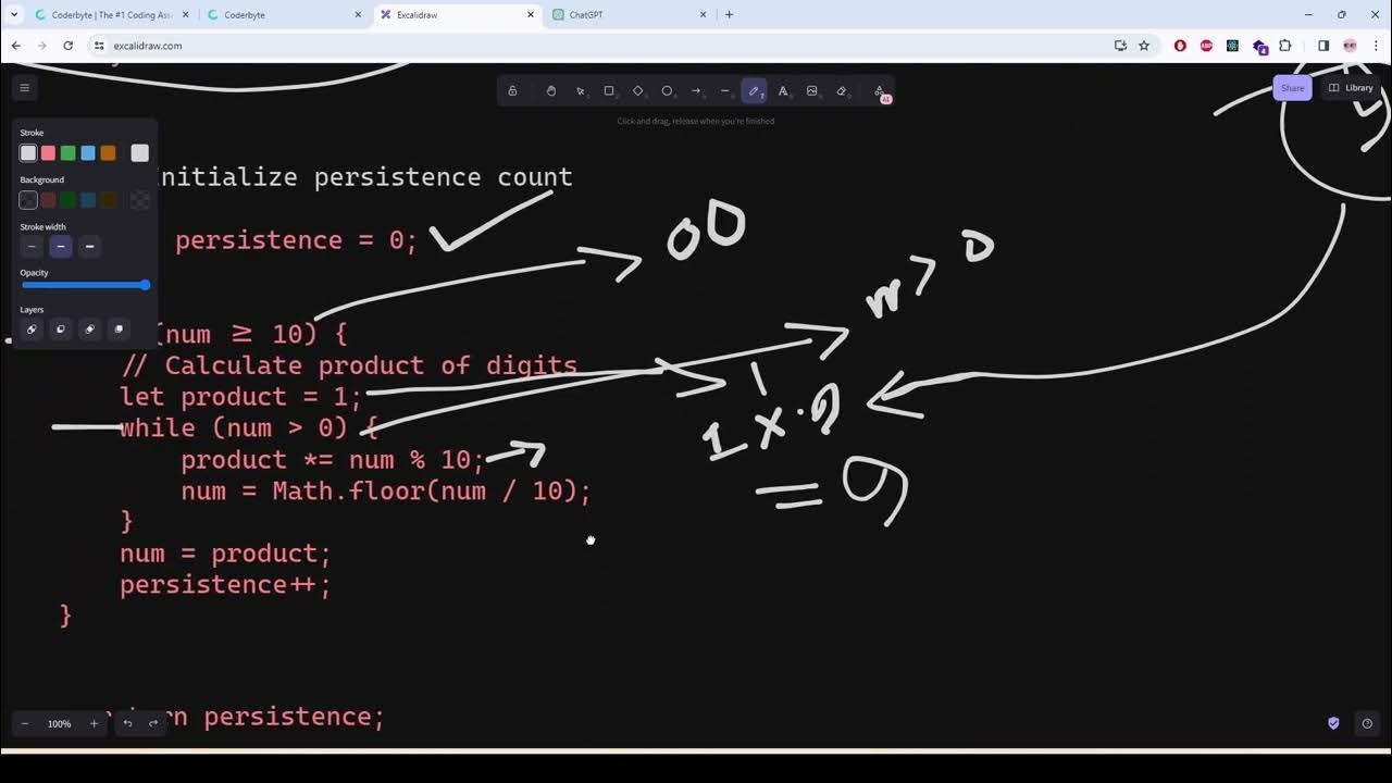 Coderbyte | Multiplicative Persistence | Easy | Solution with JavaScript - YouTube