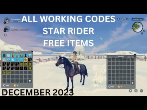 star stable/ALL WORKING CODES FOR NEW PLAYERS IN DECEMBER 2023 - YouTube