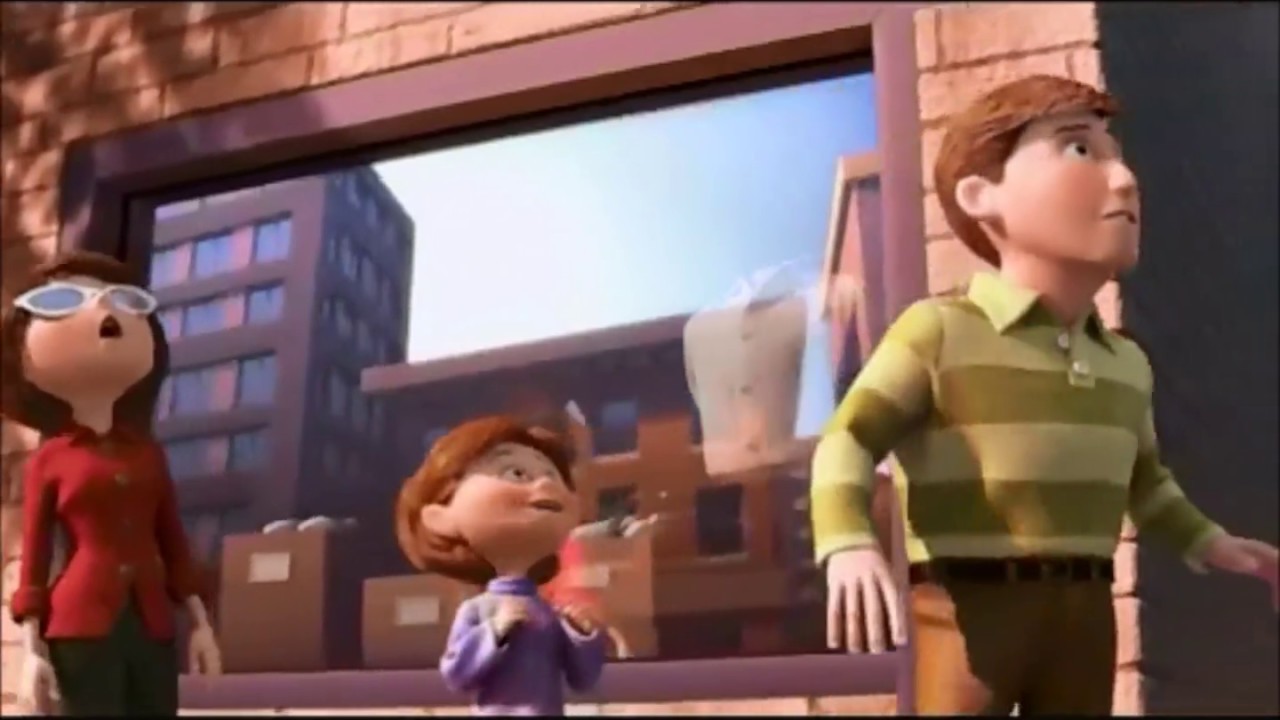 Up Flying House Scene