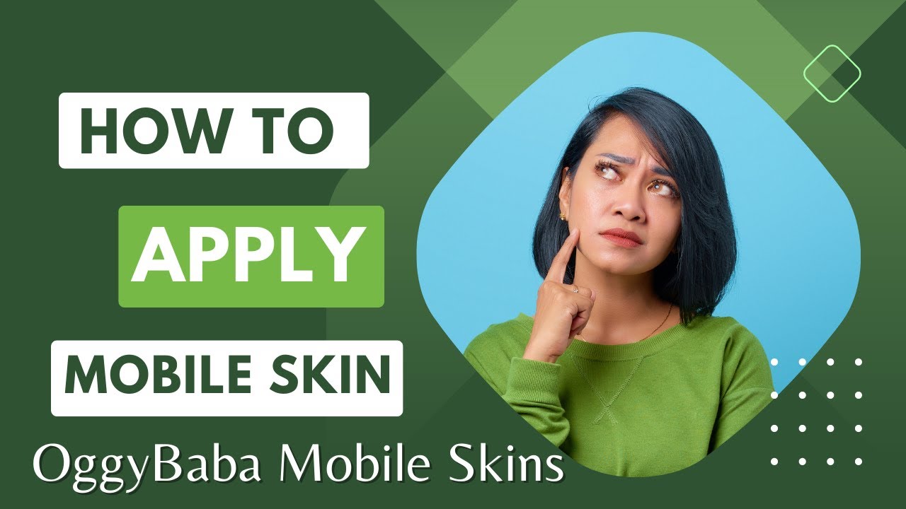 How to apply mobile skin at home / how to apply mobile back sticker # ...