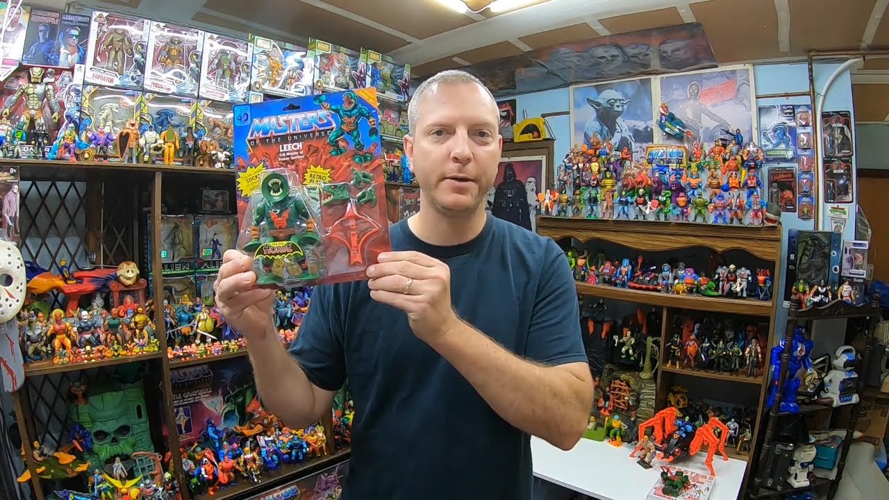 Masters Of The Universe Origins Leech Deluxe Figure Review! MOTU ...