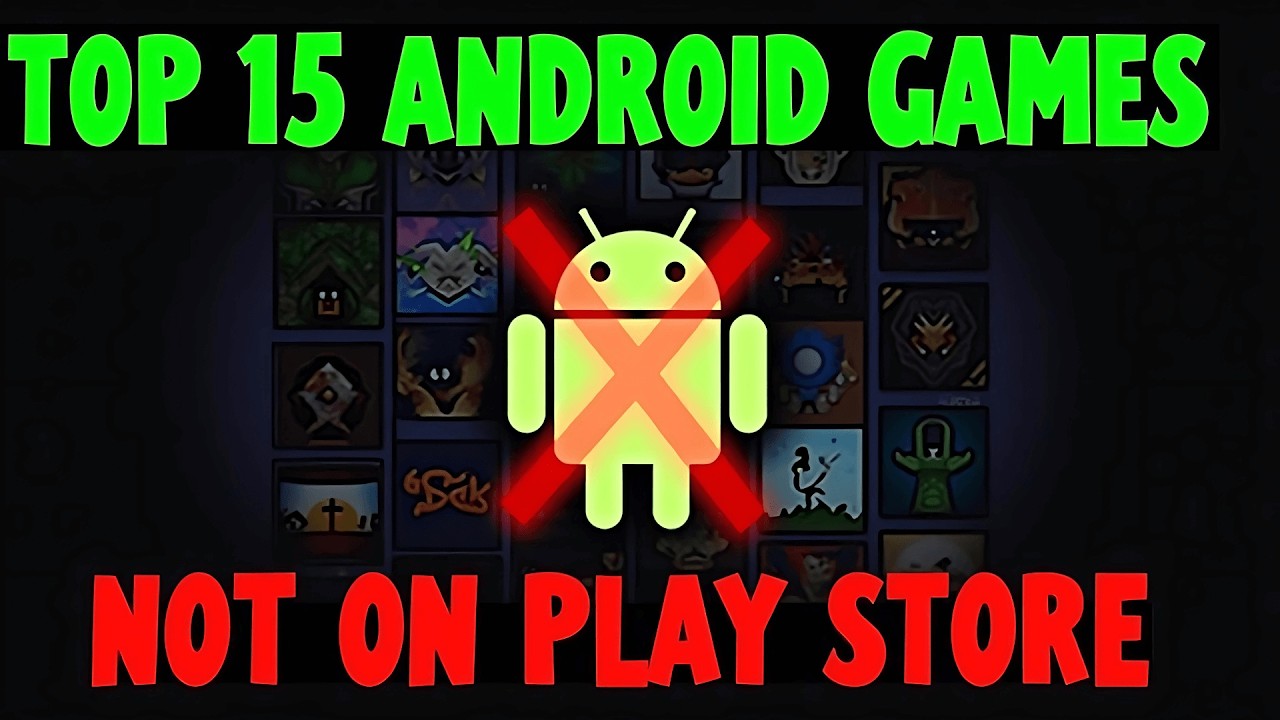 Top 15 Android Games Not Available On Play Store | Secret Games - YouTube