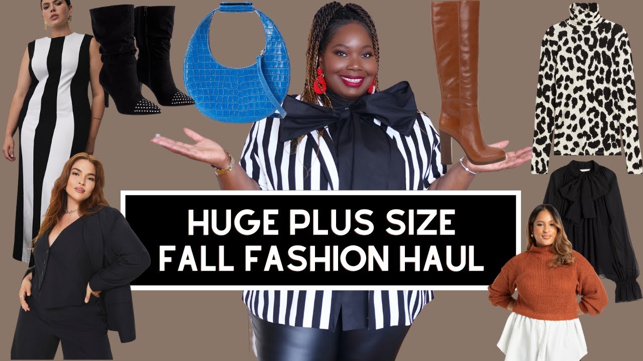 An EPIC Plus Size Fall Haul Featuring Pieces From Eloquii, H&M, Target & More - YouTube