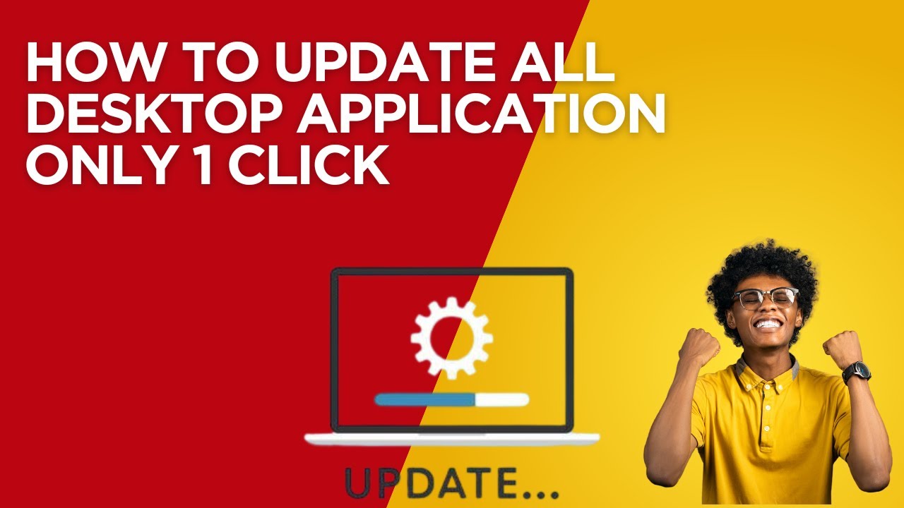 How to Update All Desktop Application Only 1 Click | windows 10/11 Me ...