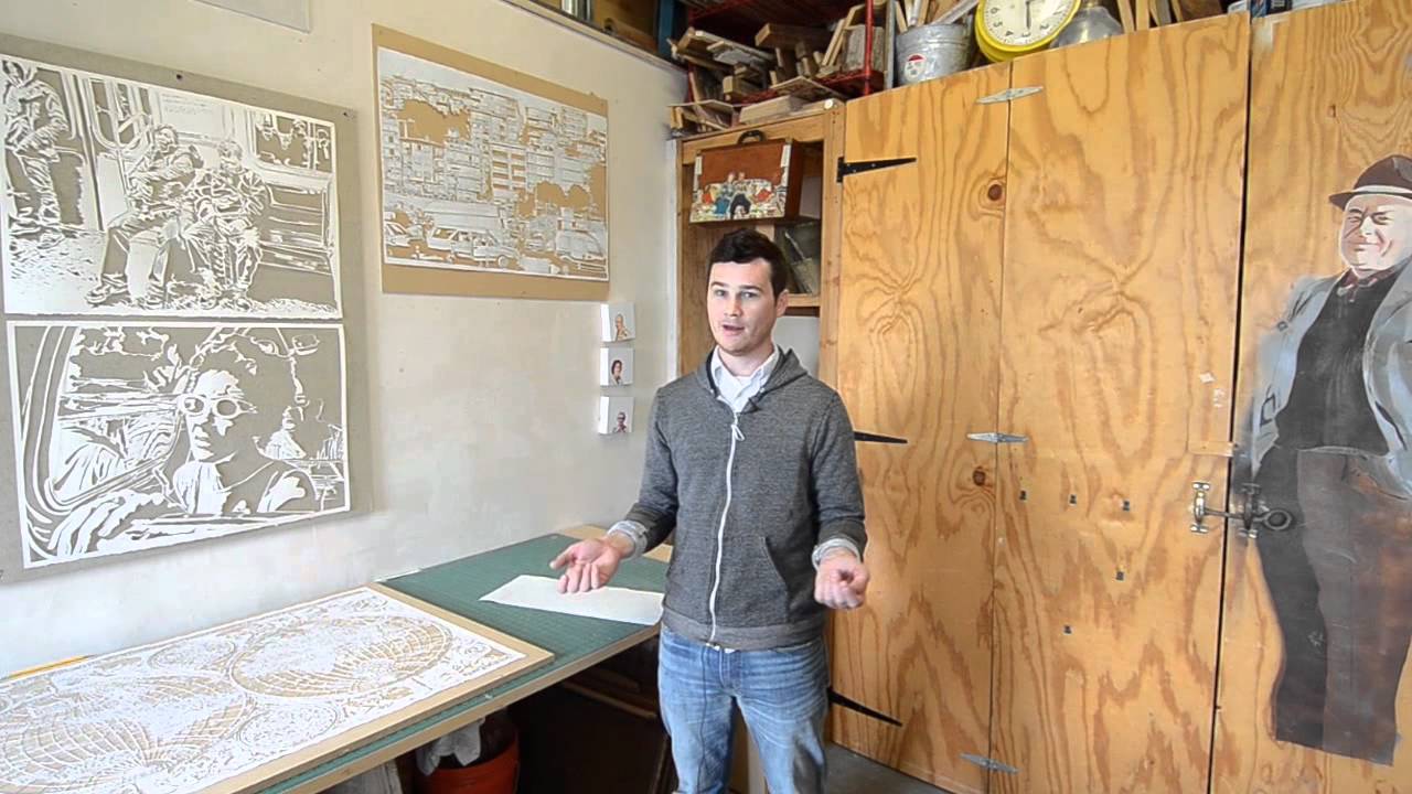 Thomas Witte: Paper cut artist - YouTube