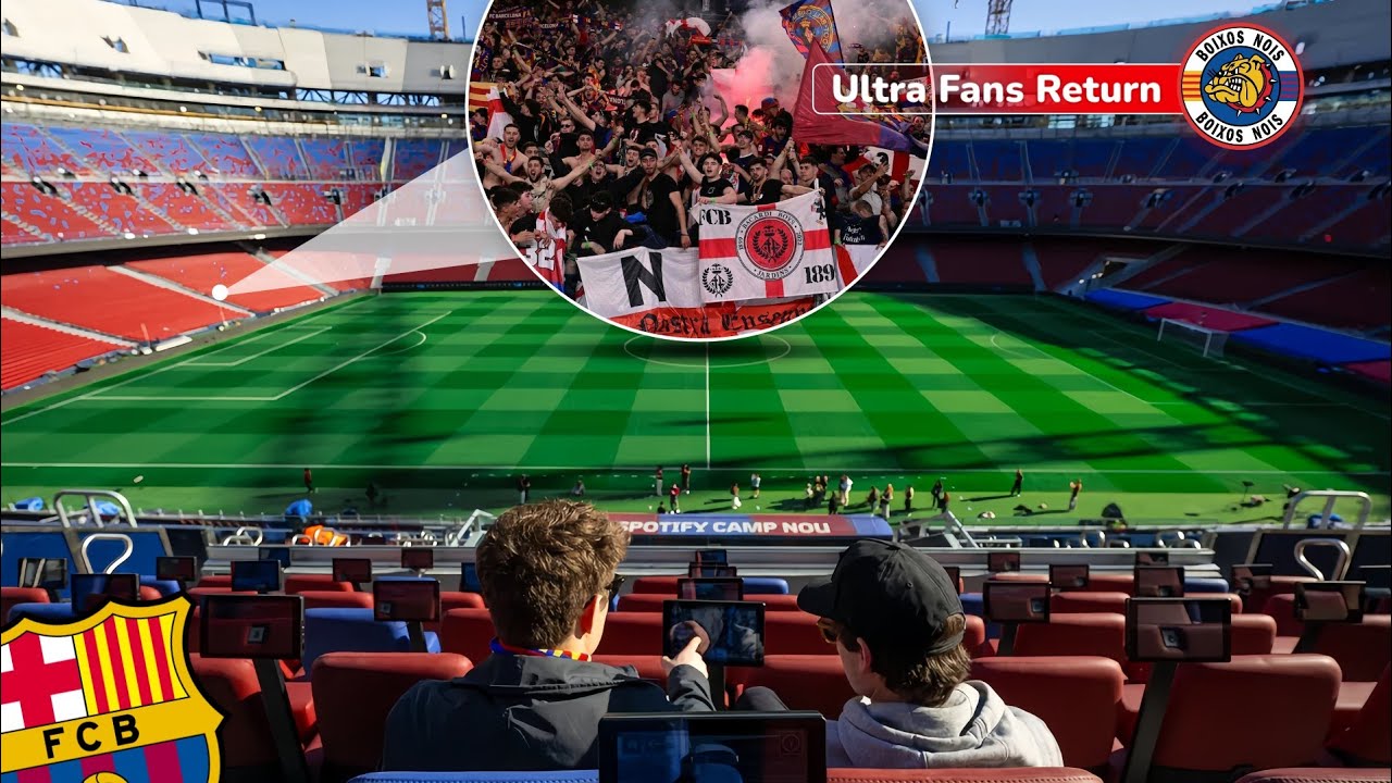 Camp Nou Update — Ultra Fans Back & Massive Progress (Feb 2026) - YouTube