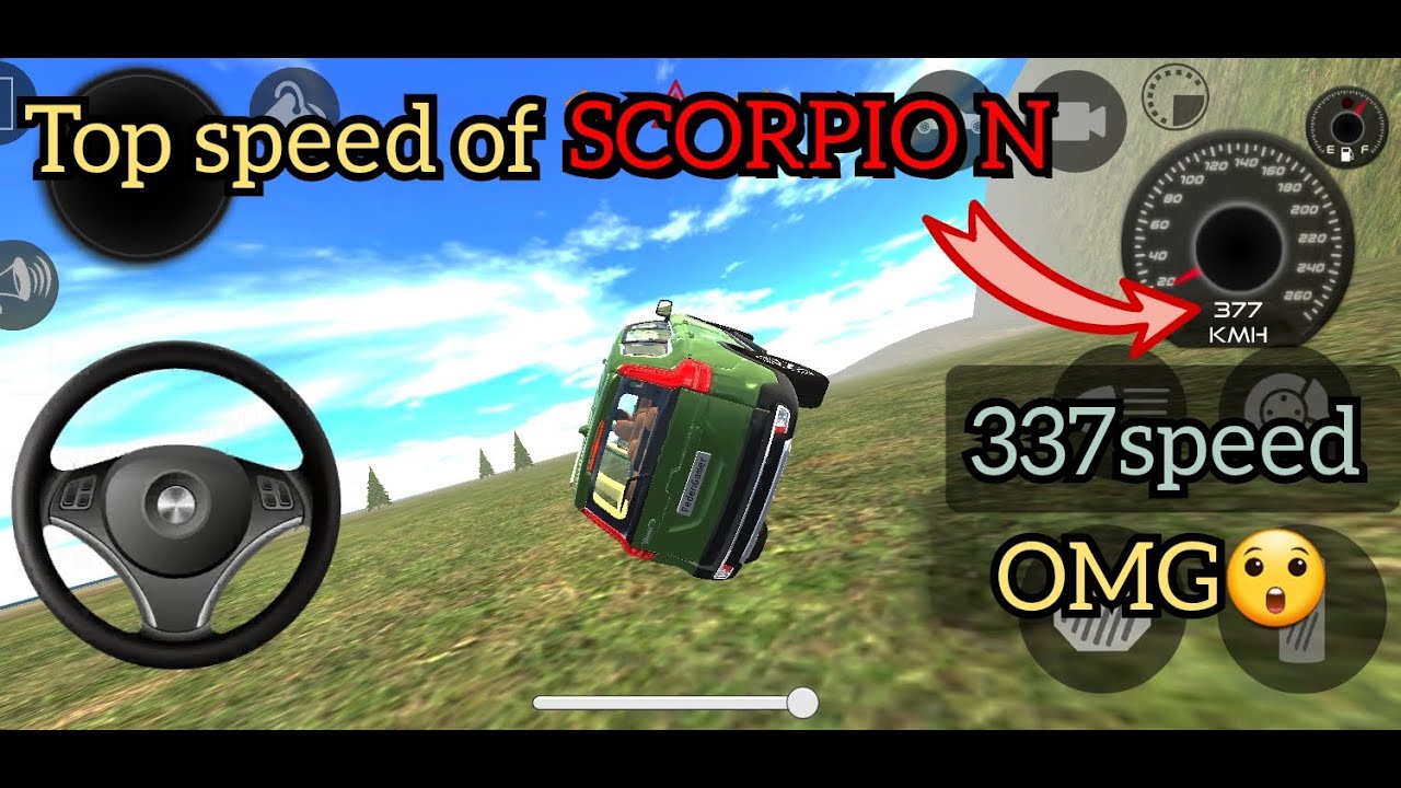 Top speed of SCORPIO N omg 😲 - YouTube