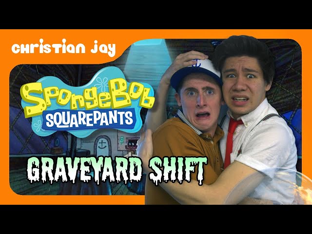 Spongebob Graveyard Shift At Night
