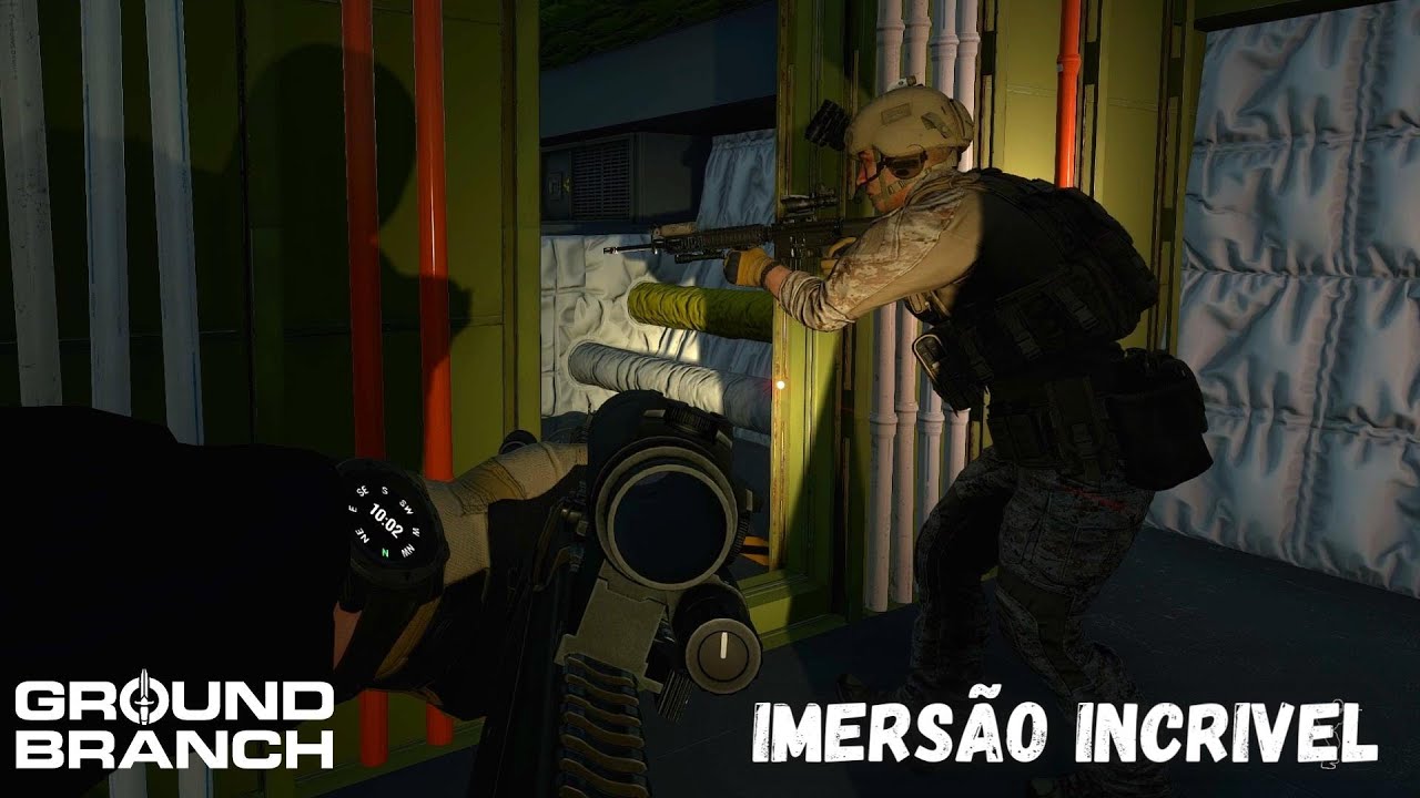 GROUND BRANCH em 2022 - O MELHOR FPS REALISTA Atualmente - YouTube