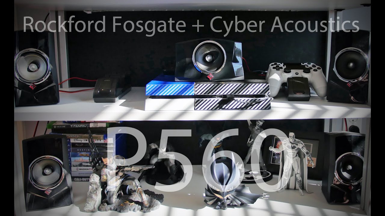 The P560 from Rockford Fosgate and Cyber Acoustics - YouTube