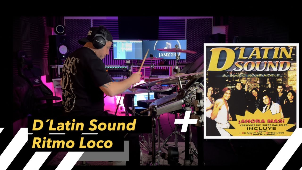 Como Tocar en Bateria / Ritmo Loco -D`Latin Sound / CUMBIA CHILENA ...