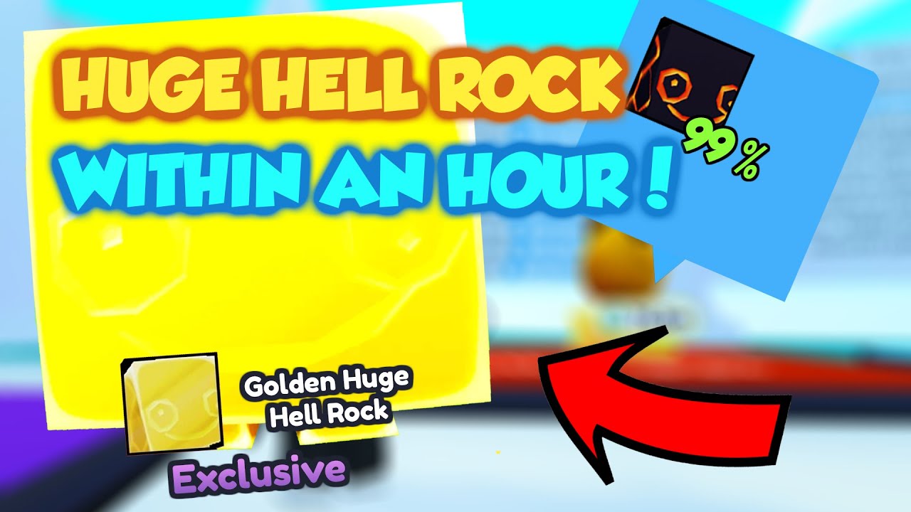 *INSTANTLY* get a *HUGE HELL ROCK* within an HOUR in Pet Simulator X ...