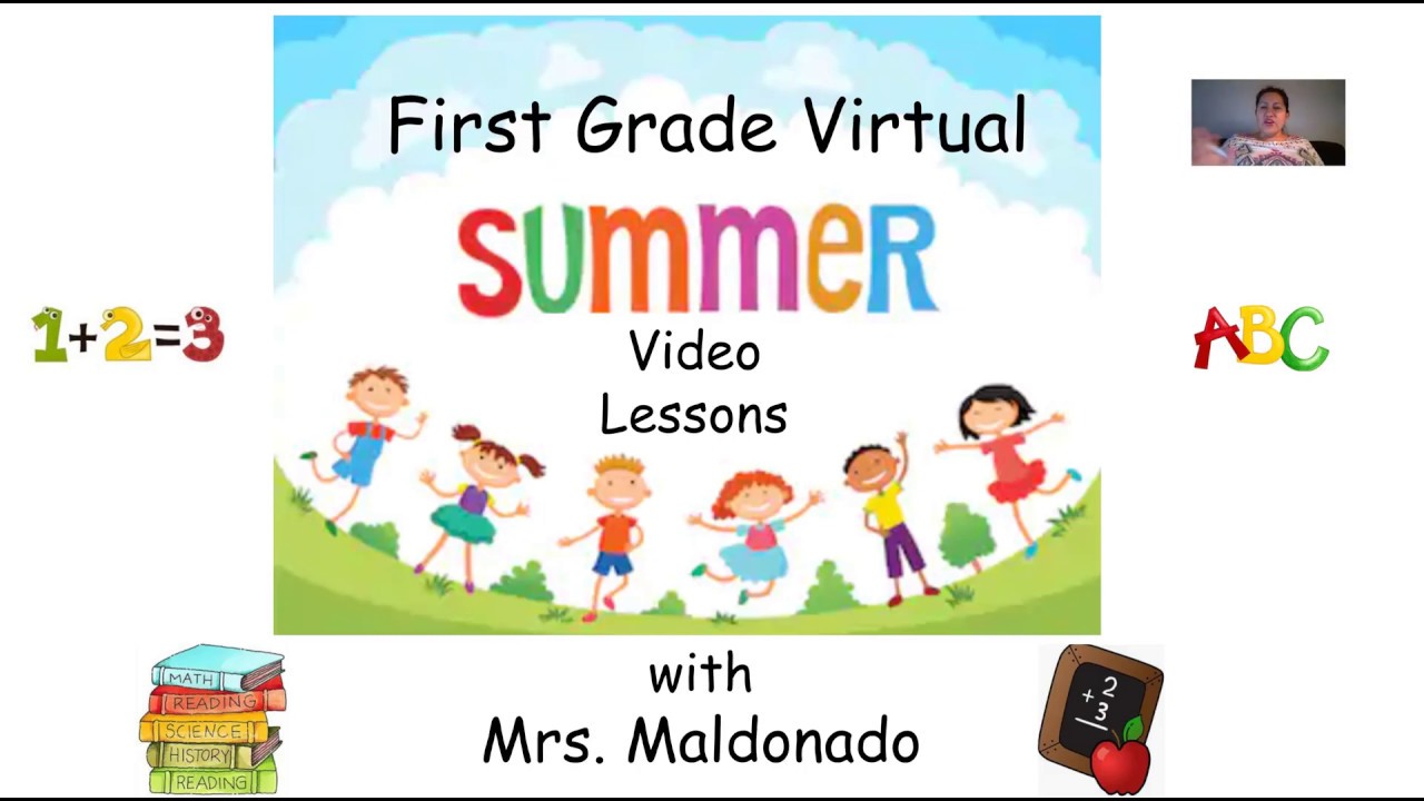 1st Grade Summer Lesson 2 - YouTube