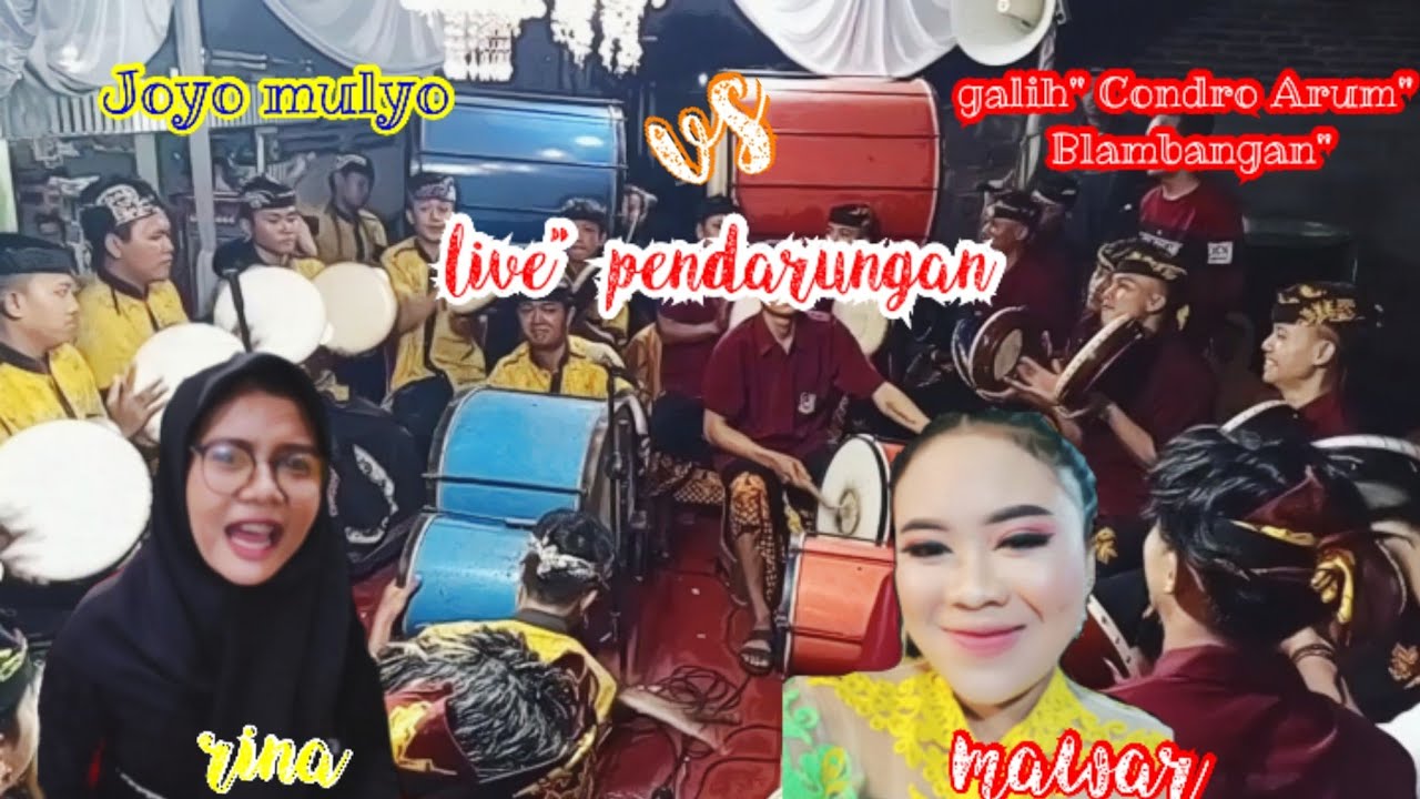 Joyo mulyo '' vs galih Condro Arum Blambangan" live ' pendarungan//2023 ...