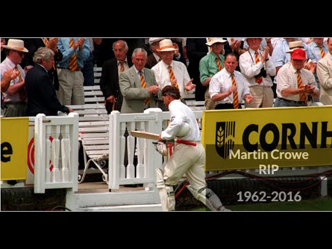 Martin Crowe- A career in pictures - YouTube