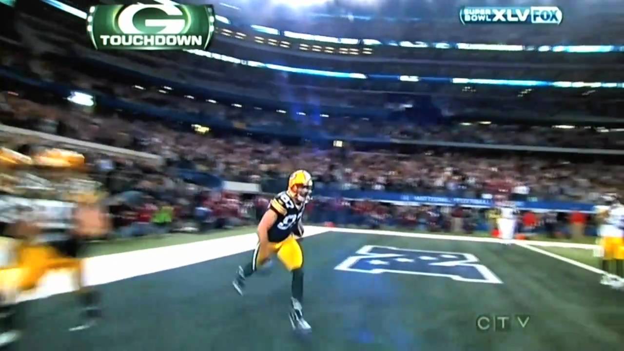 Green Bay Packers Superbowl Xlv First Touchdown In HD !!!! - YouTube