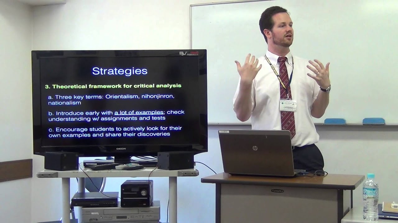 Carl Gabrielson "Japan-Centered Courses and Global Education" - YouTube