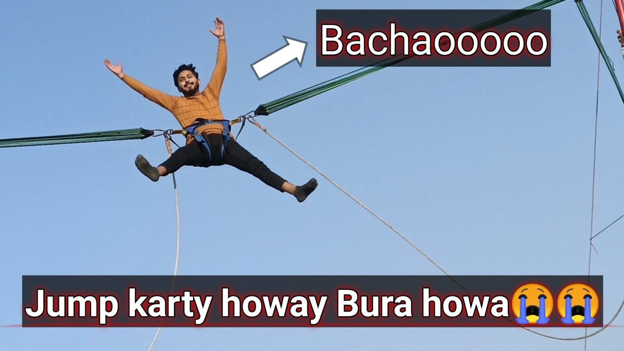 Jump Karty Howay Bura Howa 😭😭 | kallar kahar | lake view | jumping ...