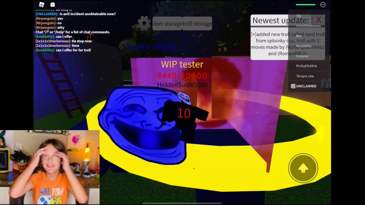 Roblox World of Trollge showcase of unobtainable Anti Incident Trollge ...