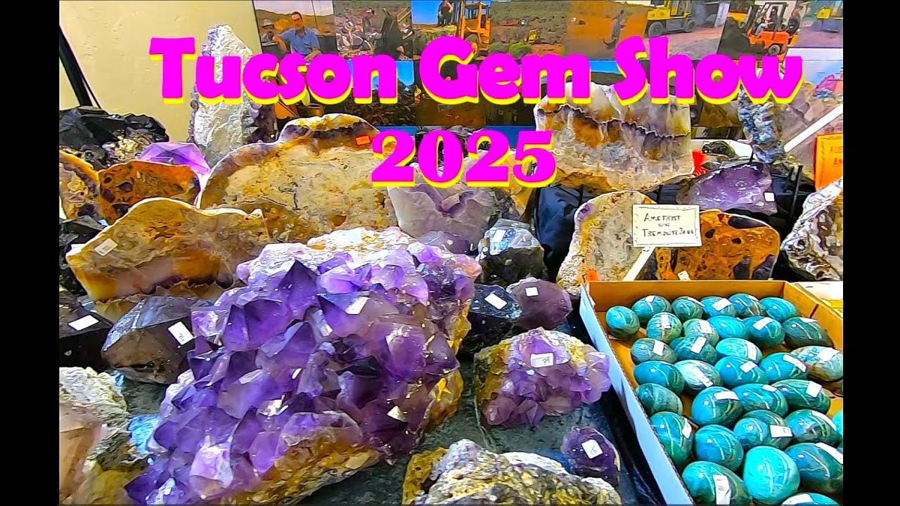 Stone Treasures - Tucson Gem, Mineral & Fossil Show 2025 - YouTube
