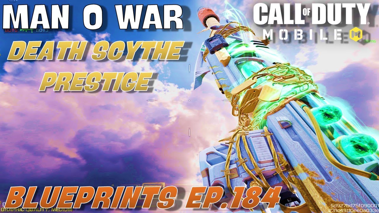 COD Mobile MAN O WAR DEATH SCYTHE PRESTIGE - YouTube