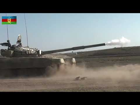 Azərbaycan tankçıları yeni tədris ilində ilk döyüş atışlarını icra ediblər