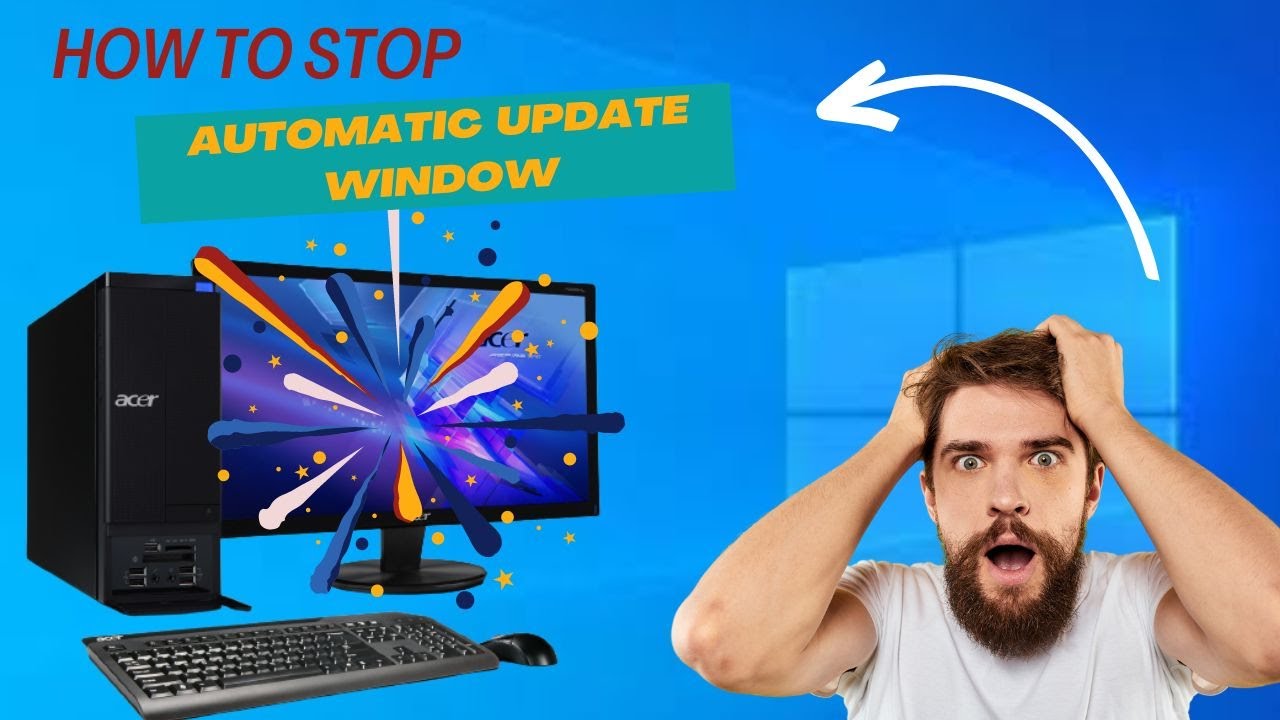 How to stop automatic update of Window / Stop Window Update Permanently / Disable Windows Update ...