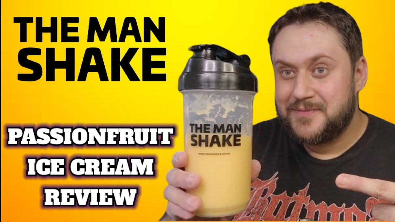 THE MAN SHAKE - PASSIONFRUIT ICE CREAM REVIEW - YouTube