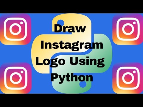 Draw Instagram Logo Using Turtle In Python - YouTube