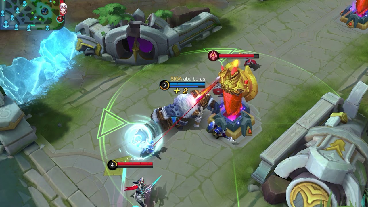 mobile legends /// grock ice golem gameplay 9/12/19 - YouTube