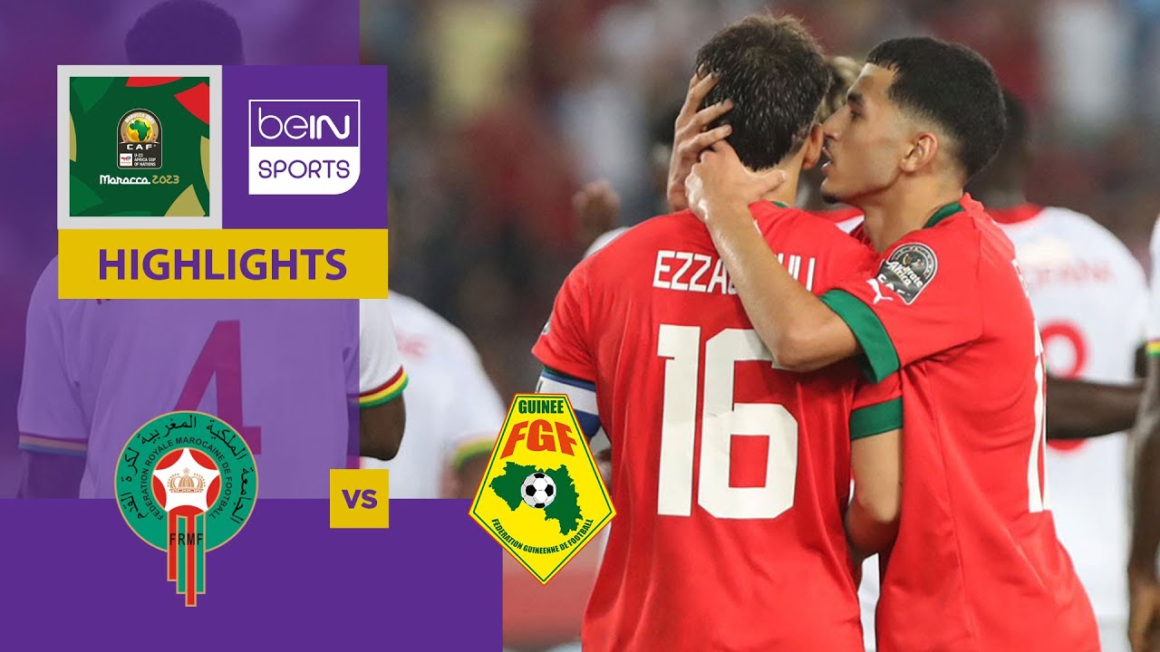 Morocco U23 v Guinea U23 | U23 Africa Cup of Nations Match Highlights ...
