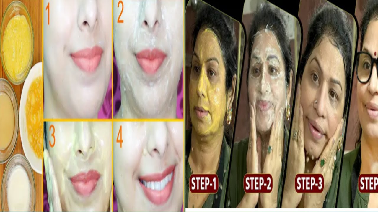 Beast step by step whiting facial at home | Skin whitening facial | # ...