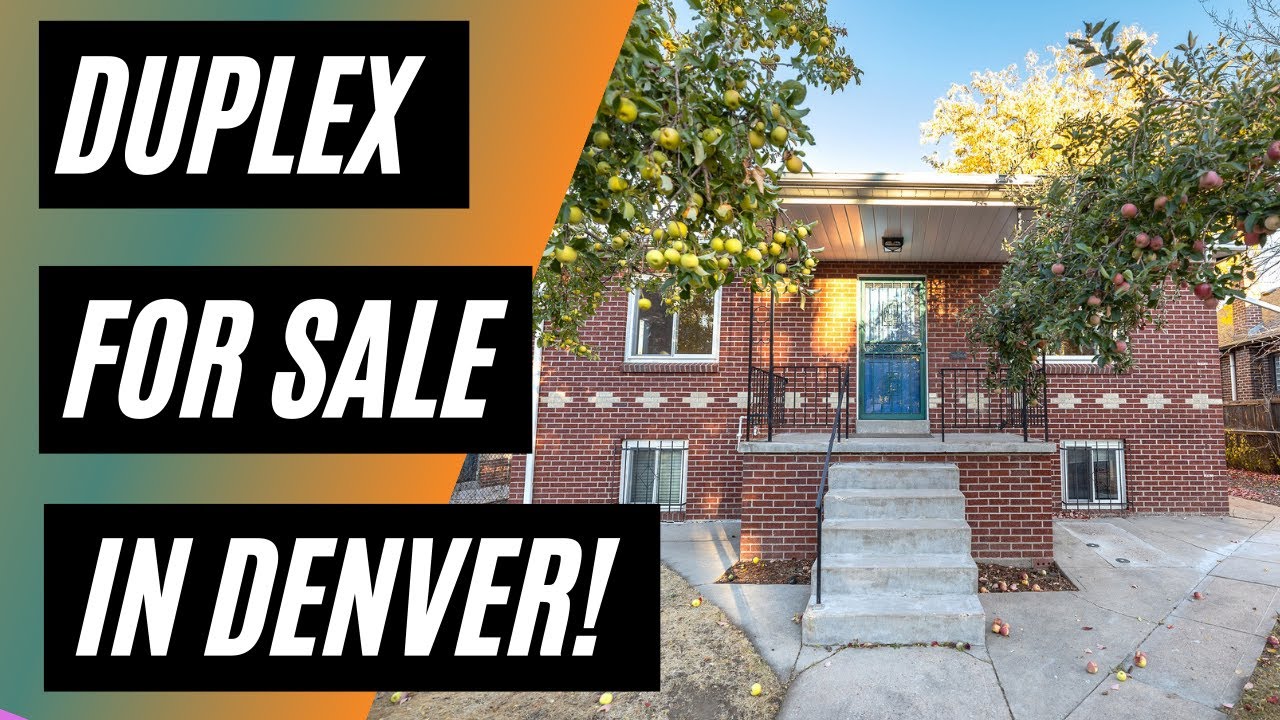 Brick Bungalow Duplex for Sale in Denver, Colorado! - YouTube