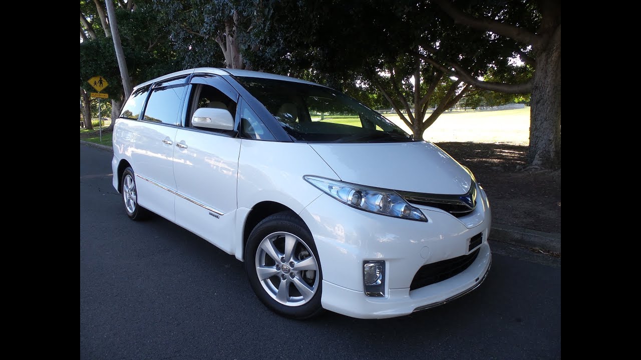 2012 Hybrid Electric Synergy Drive 4WD Estima / Tarago @ www ...