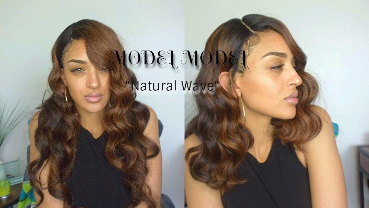 BUDGET FRIENDLY/ MODEL MODEL "NATURAL WAVE" BEFORE AND AFTER - YouTube