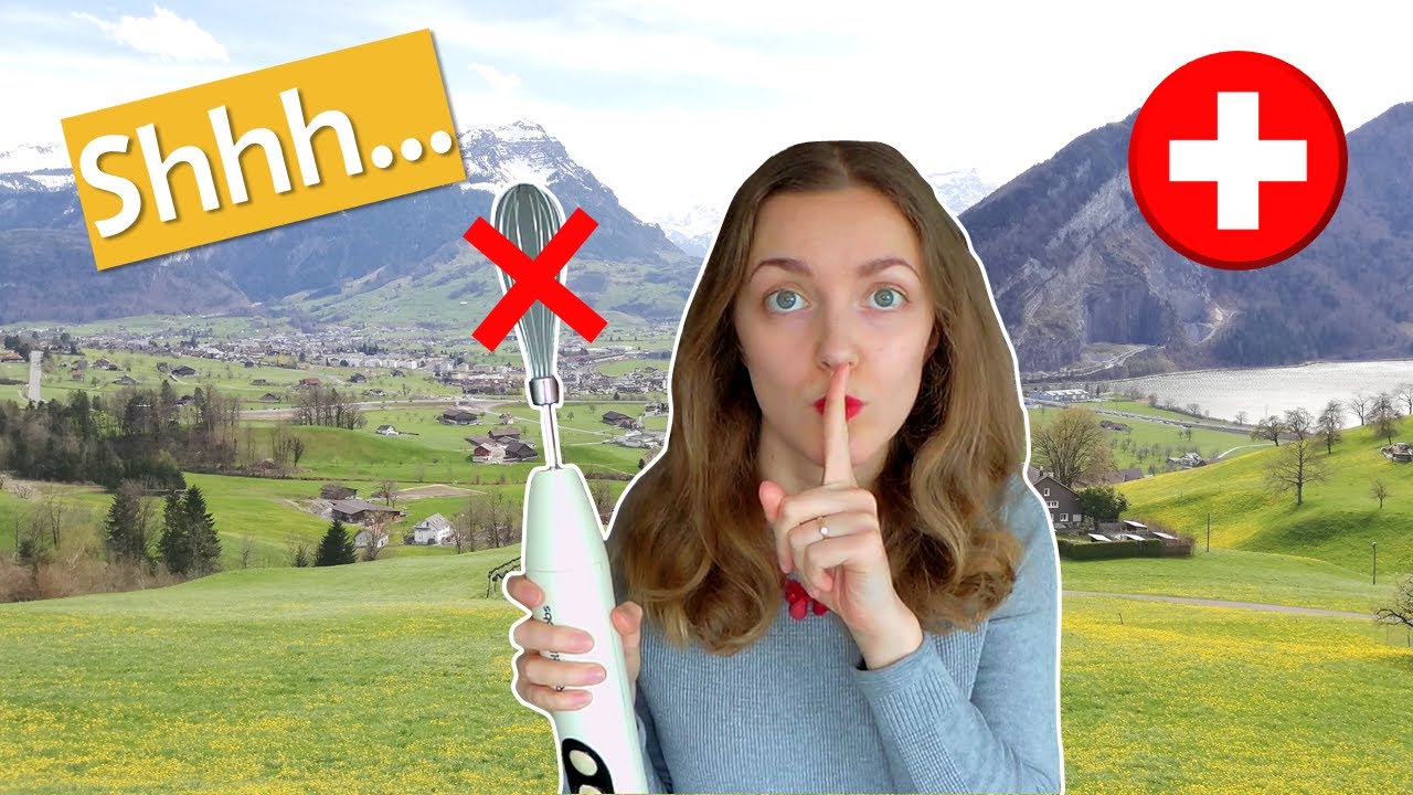 SWISS RULES ABOUT NOISE ∣ Do you always have to be quiet? - our ...