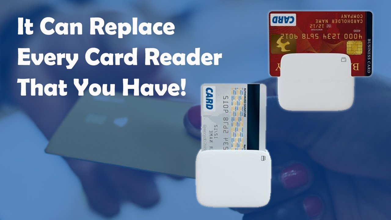 It Can Replace Every Card Reader That You Have! | SR50 - YouTube