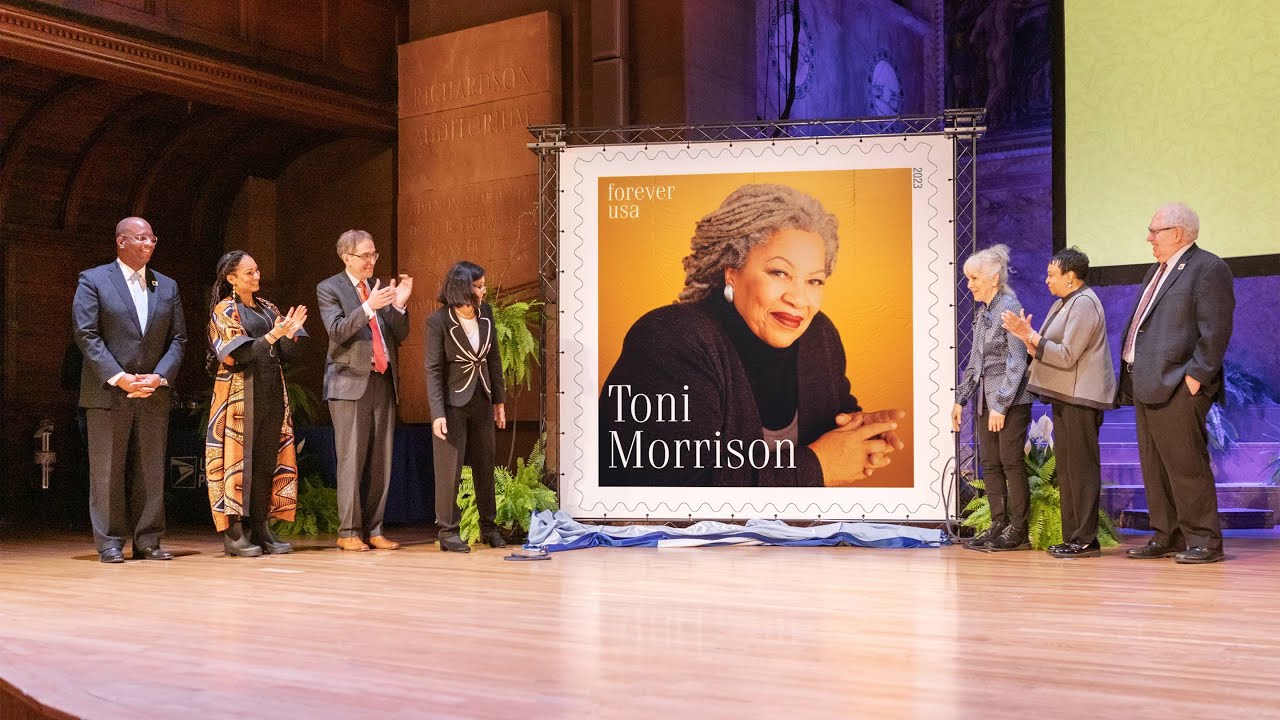 Toni Morrison Commemorative Forever First Day of Issue Stamp Dedication ...