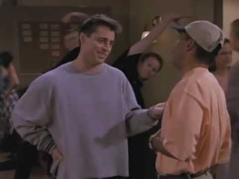 FRIENDS - Joey Sings for an audition and teaches dance moves - YouTube