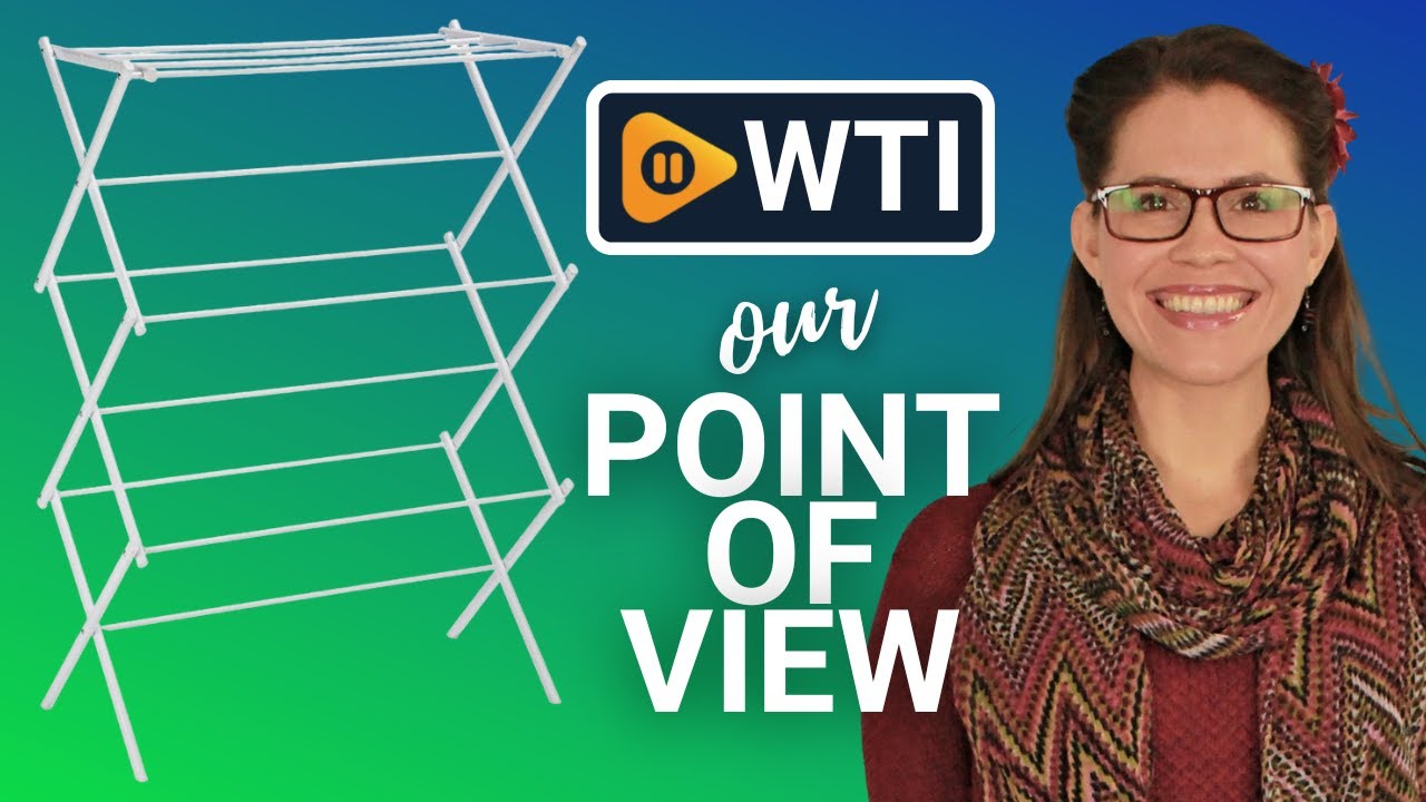Amazon Basics Foldable Laundry Racks | Our Point Of View - YouTube