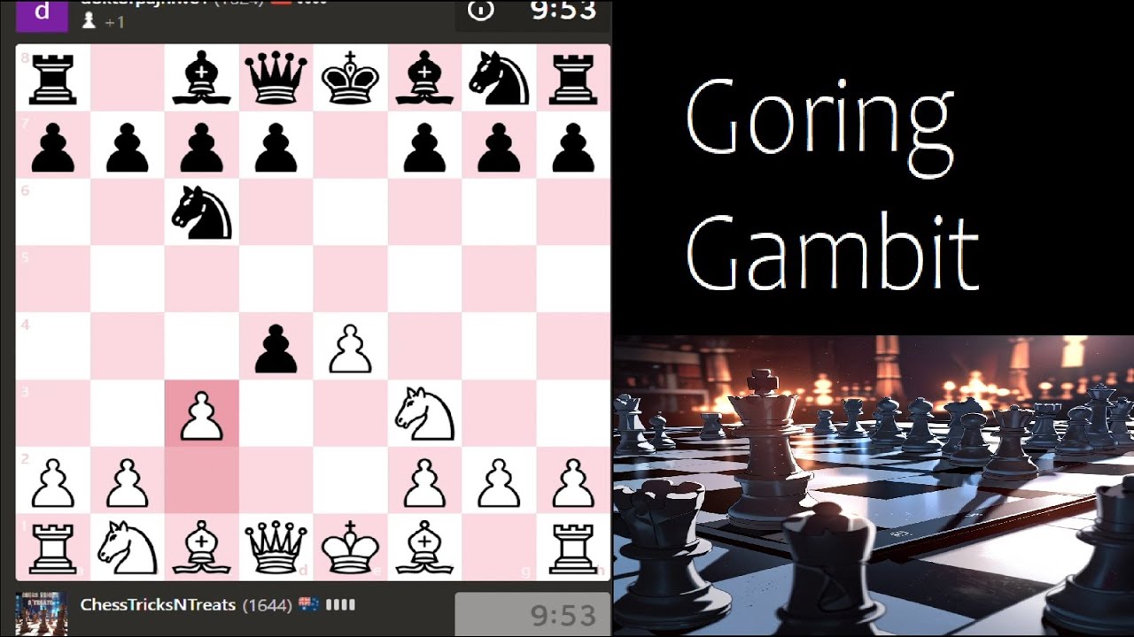 Road to 2000 ELO Episode 17 Goring Gambit - YouTube
