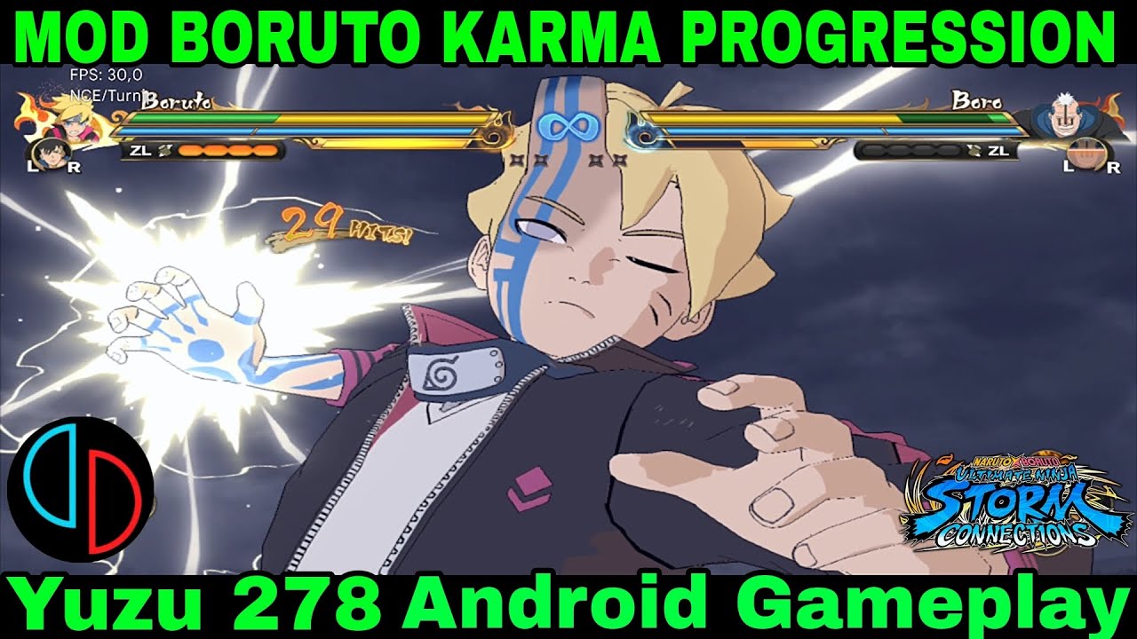 MOD SUIT BORUTO KARMA PROGRESSION | Naruto X Boruto Ultimate Ninja ...