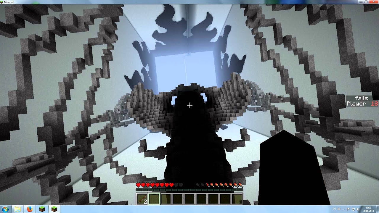 Minecraft Adventure map: The Dropper Part 2 - YouTube