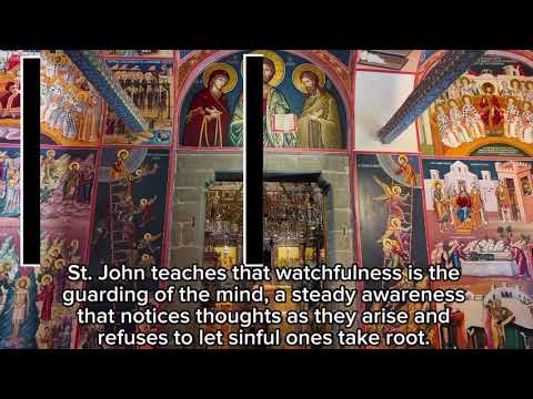 The 20th step in St. John Climacus’ Ladder of Divine Ascent is Alertness (Watchfulness).