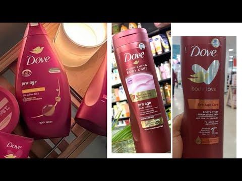 Dove Pro age AHA lotion.. .....Best lotion for mature skin. - YouTube