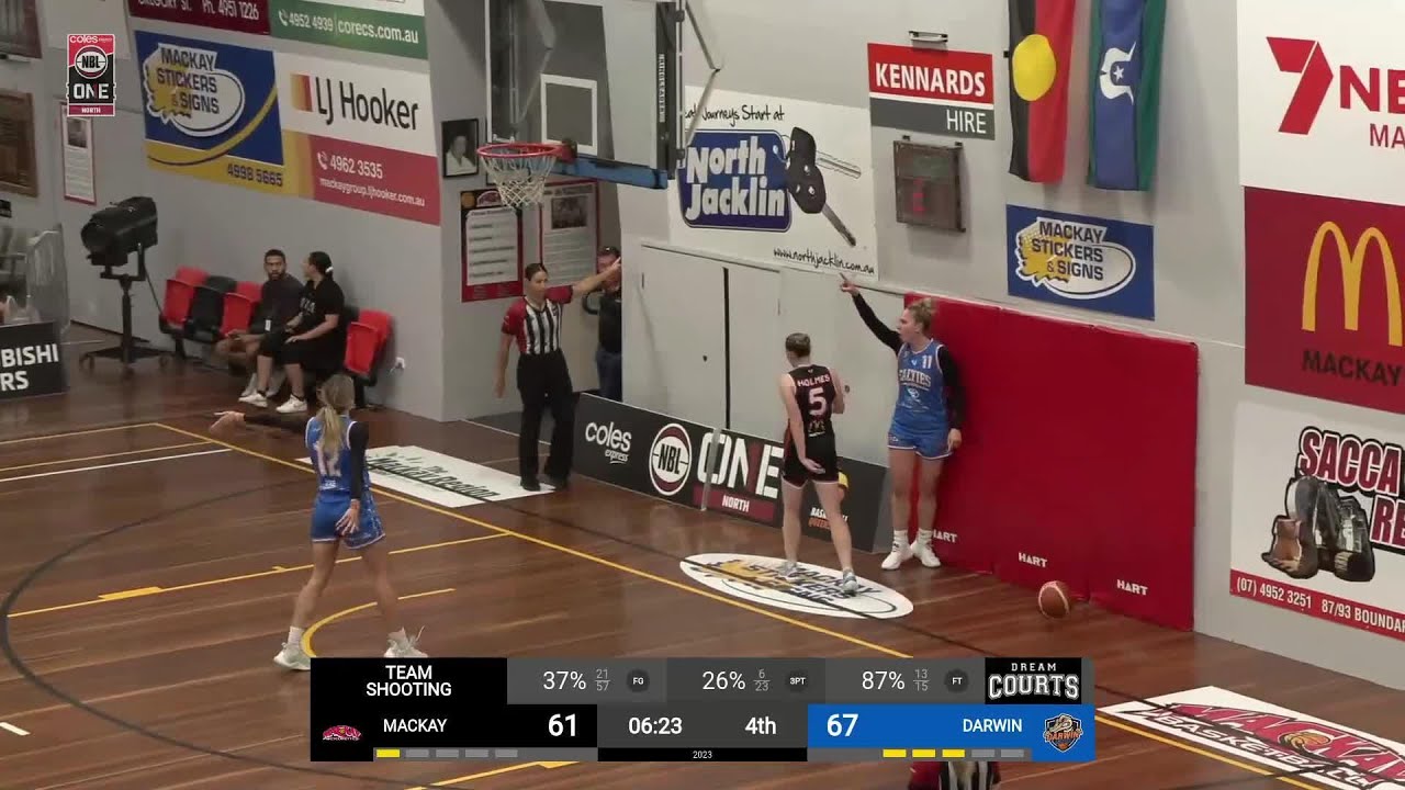 Ruby Porter (21 points) Highlights vs. Mackay - YouTube