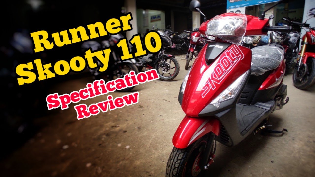 Runner Skooty 110 ॥ Specification Overview ॥ Good or Bad? 🤔#MachineMind ...